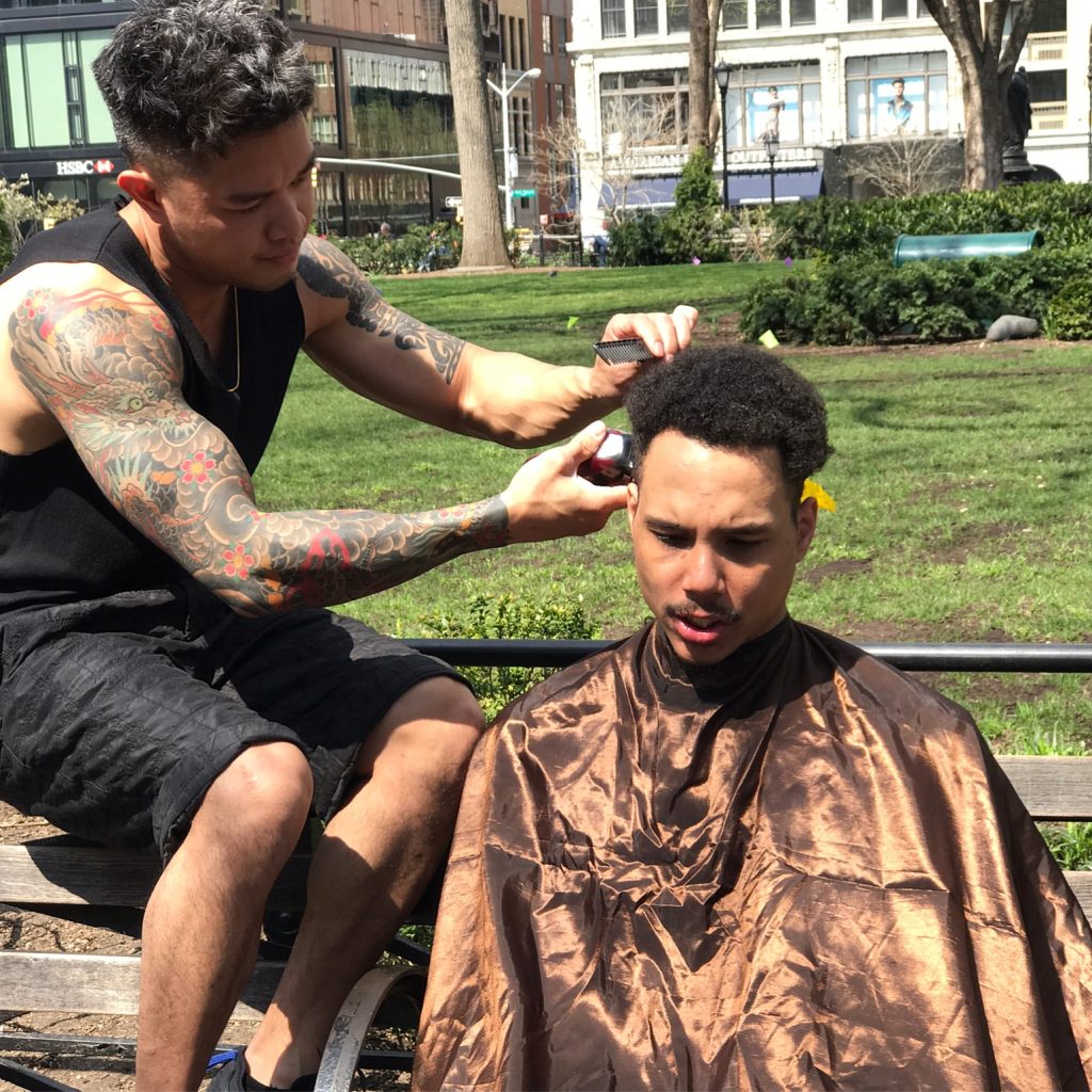 Watch - New York Hairstylist Mark Bustos Spends His Sundays Giving Free ...